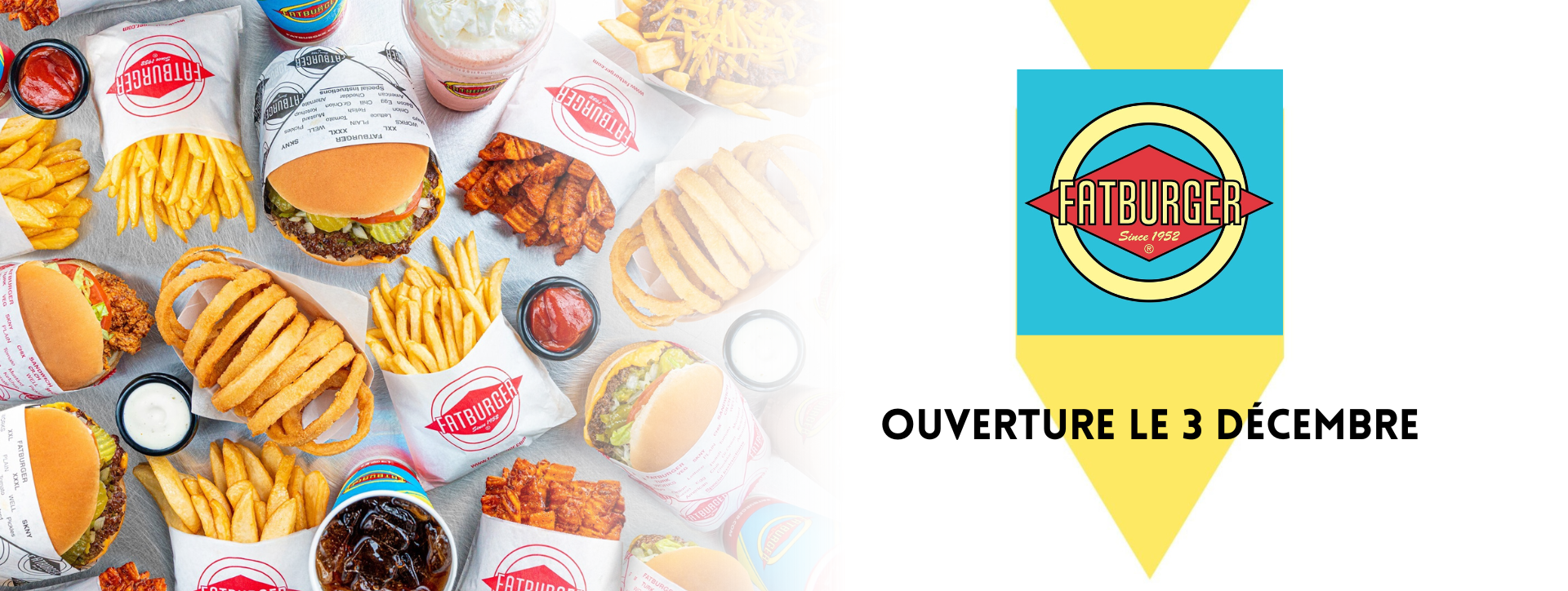 My Place Sarcelles - Fatburger débarque à My Place